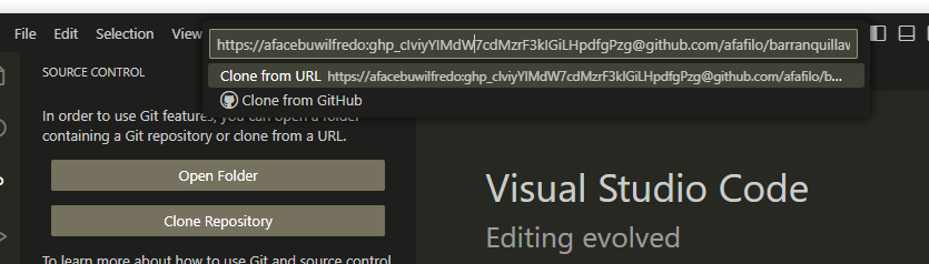 Clone Repository in Local Environment